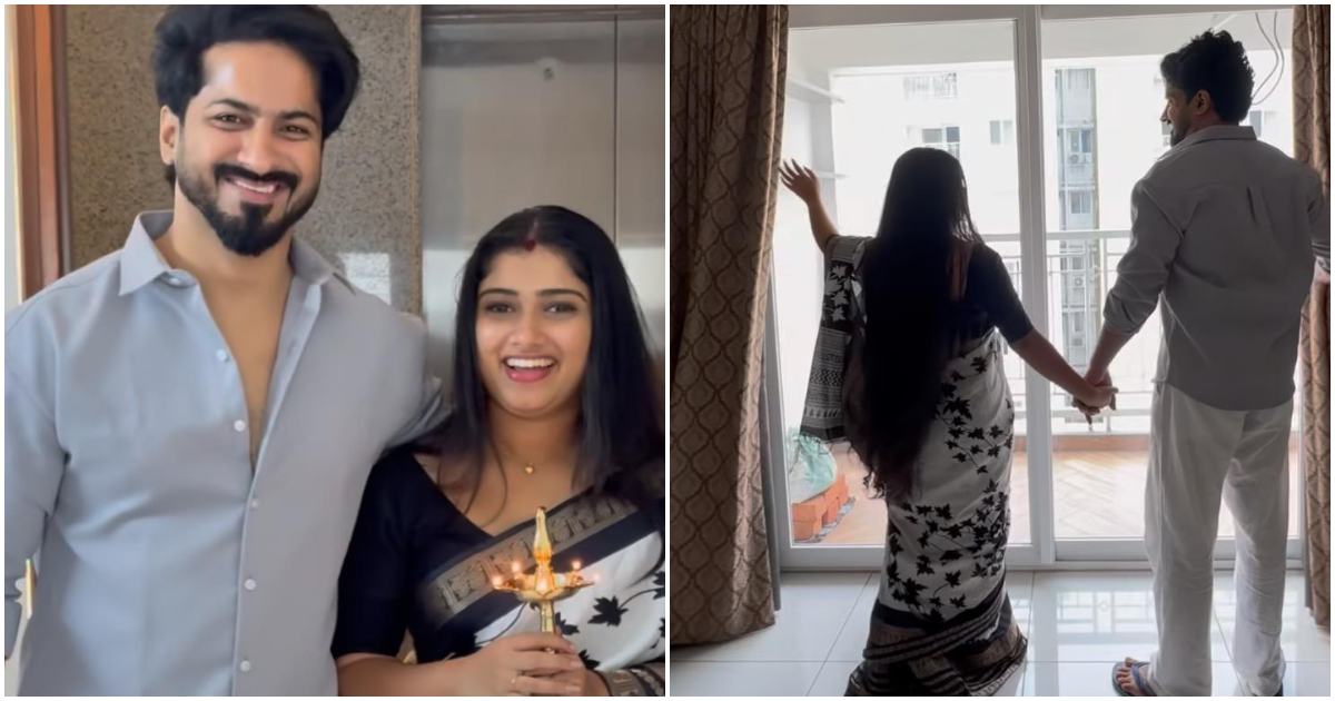 Malayalam TV Stars Salmanul Faris & Megha Mahesh Celebrate 2026 in New ...